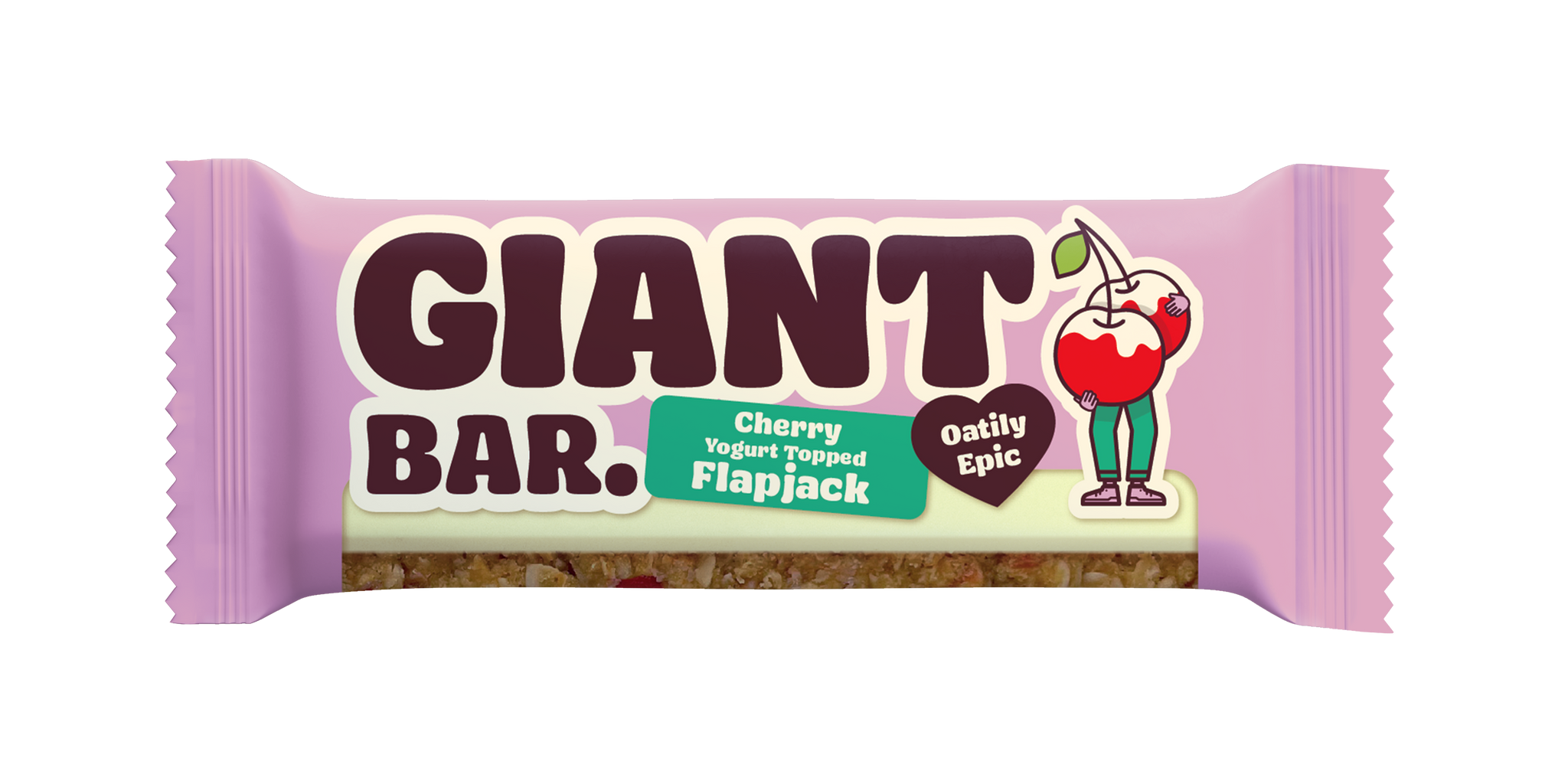 Cherry & Yoghurt Flapjack – Ma Baker UK
