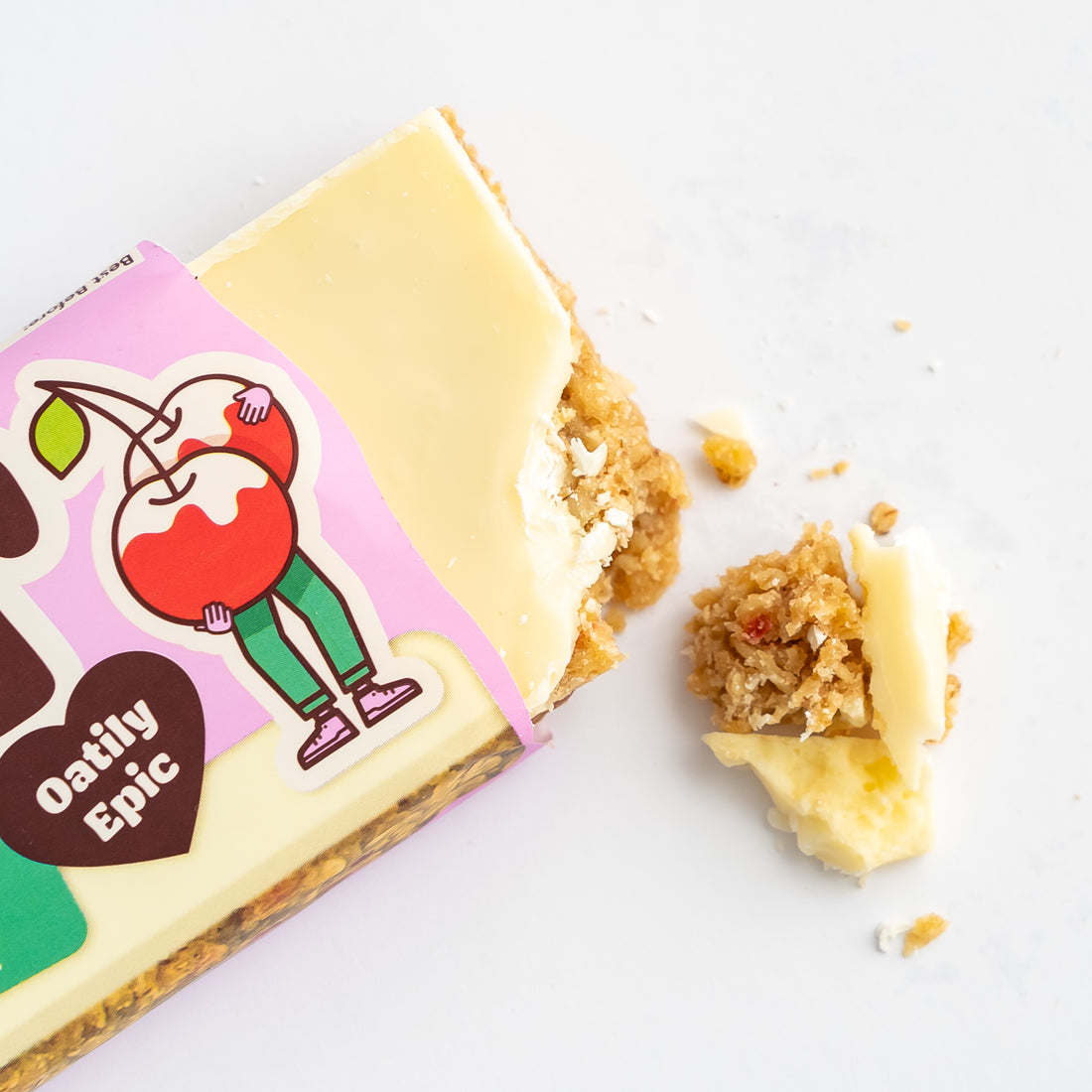 Cherry & Yoghurt Flapjack – Ma Baker UK